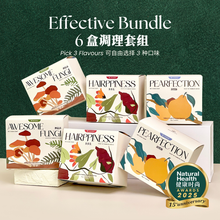 DIY Benafit No-Cook Soup | 6 Box Bundle Herbal Soup | Malaysia